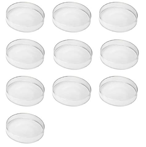 Amazon Popluxy シャーレ ペトリ皿 細胞 微生物 培養 実験 検査 容器皿 ポリスチレン プラスチック容器