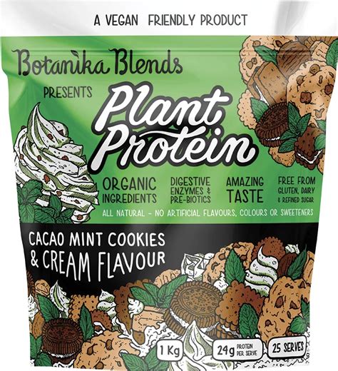 Botanika Blends Plant Protein Cacao Mint Cookies And Cream 1kg Health