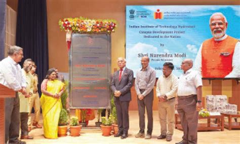 Iit Hyderabad Campus Dedicated To The Nation By Pm