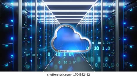 D Illustration Server Room Data Center Stock Illustration Shutterstock