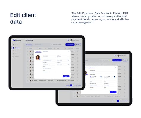 Equinox ERP SaaS Software UX UI Design 11 Images Behance
