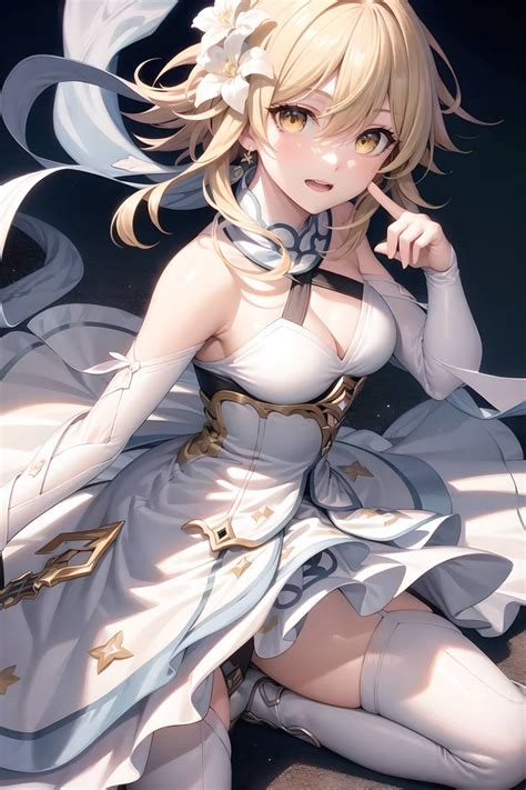 Genshin Impact Lumine By Eon Huiyin On Deviantart
