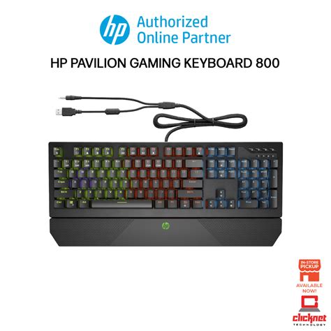 Hp Pavilion Gaming Keyboard Rgb Shopee Malaysia