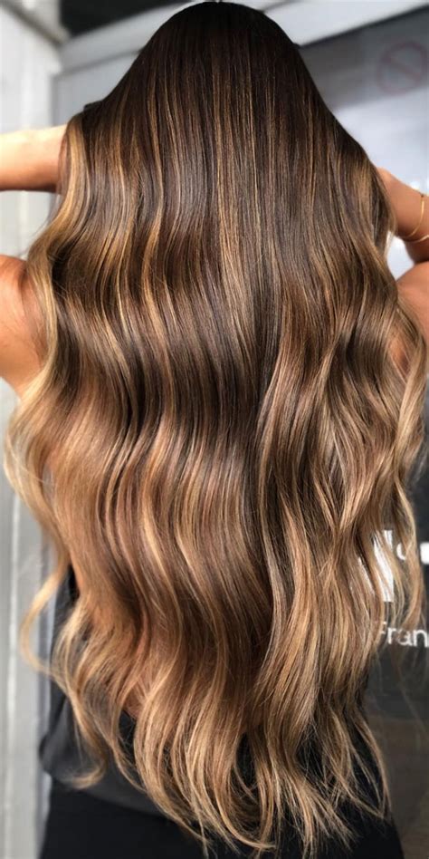 Interesting Hair Colour Ideas For Colder Months Bronze Brunette Long Hair
