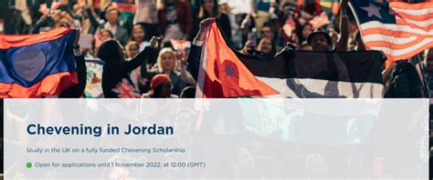 Jordan Chevening Scholarship