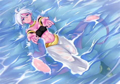 Android 21 And Majin Android 21 Dragon Ball And 1 More Drawn By Xer
