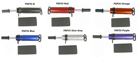 Db Tac 3 5 Short Buffer Tube System For Ar Pistol Red Color Db Tac