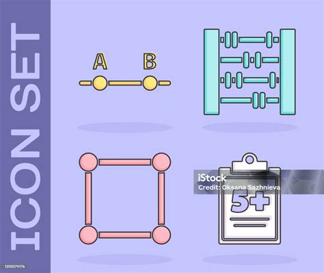Atur Lembar Tes Atau Ujian Grafik Jadwal Bagan Diagram Gambar Geometris