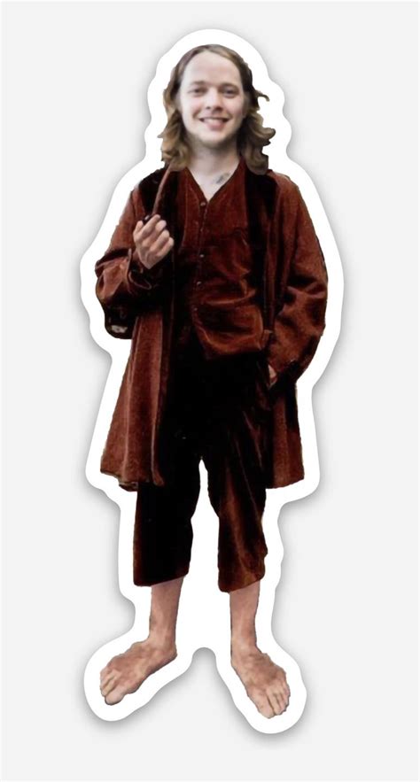 Made Some Stickers Of Billy As A Hobbit R Billystrings