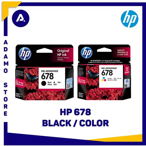 Jual Tinta Hp Original Ink Cartridge Black Color Shopee Indonesia