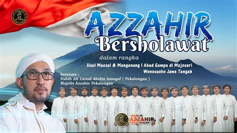 AZZAHIR BERSHOLAWAT Dalam Rangka Safari Maulid Di Mojosari Wonosobo 14
