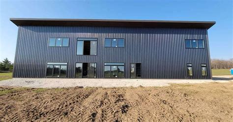 Single Slope Metal Building Barndominium