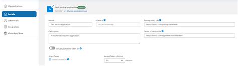 Setup Visma Developer Portal Application Brincr Api Documentation