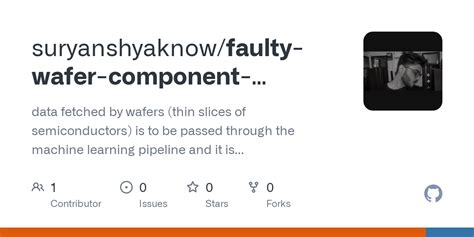 Github Suryanshyaknowfaulty Wafer Component Detection Data Fetched