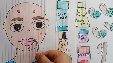 💸paperdiy💸 Roblox Girl Skincare Tutorial Asmr Paper Play 🧸 Youtube