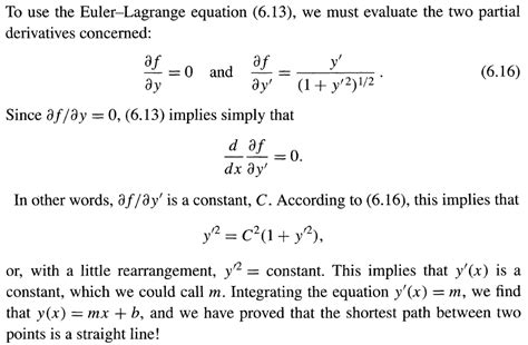Calculus Of Variations Whatd The Author Do Here Euler Lagrange