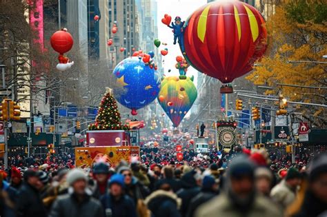 Premium Ai Image A Lively Crowd Of People Walks Down A Bustling