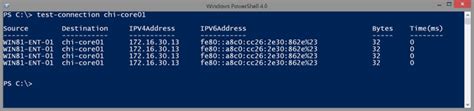 Test Network Connectivity With Powershell Test Connection Petri
