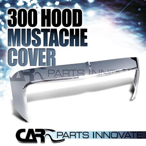 Find 05 10 Chrysler 300 Chrome Front Hood Grill Mustache Trim Cover In