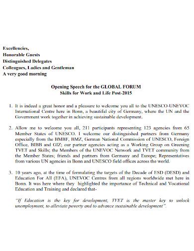 Welcome Speech For Guest 10 Examples Format PDF Tips