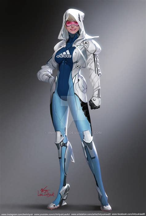 Adidas Girl By Inhyuklee On Deviantart