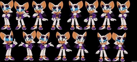 Rouge Sprites Rouge The Bat Sonic Art Hedgehog Art
