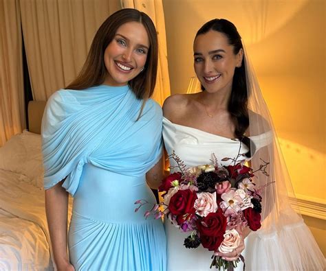 Roz Purcell Celebrates Sister Rachels Wedding Day