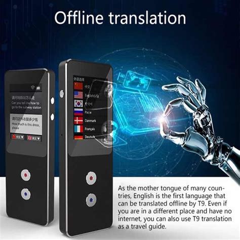 Tradutor De Voz Portátil Offline E Online Pronta Entrega Frete grátis