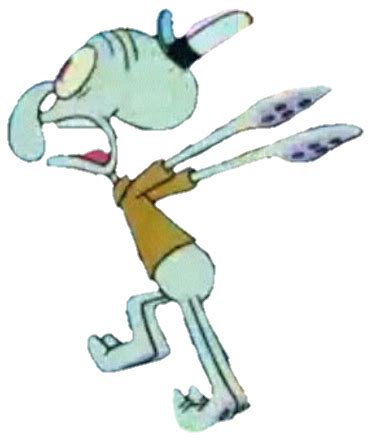 Scared Squidward Png