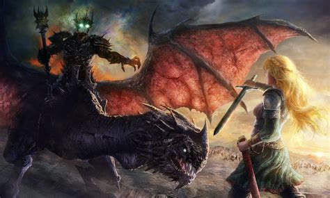 Eowyn Vs The Nazgul By Moonxels On Deviantart
