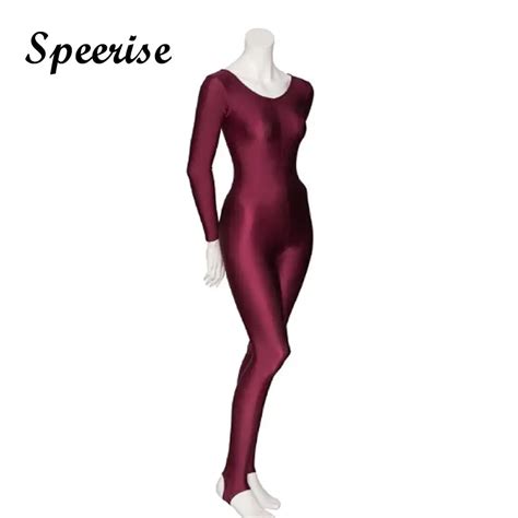 Speerise Women Skinny Stirrup Legging Lycra Spandex Black Ballet Dance Gymnastics Leggings
