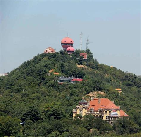 風景圖集：山東小魚山公園，俯瞰整個青島，碧海藍天 每日頭條
