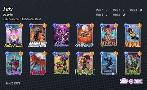 Loki Decks Marvel Snap Zone