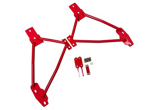 5th Gen Camaro Subframe Connectors 2010 2015 Red Suspension