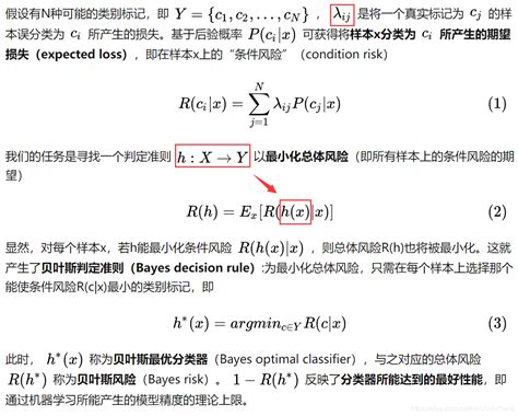 特征集的贝叶斯误差及贝叶斯最优化分类器贝叶斯网error Rate Csdn博客