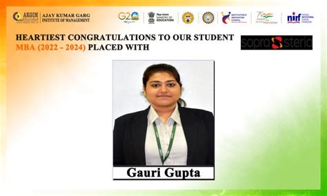 Gauri Gupta On Linkedin Grateful To Be The Part Of The Brilliant