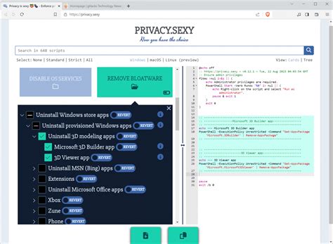 Privacy Is Sexy Custom Privacy Scripts For Windows Linux And Macos