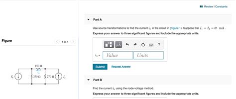 Solved A Review Constants Part A Use Source