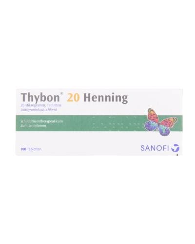 Thybon Henning 20mcg Tabletter 100 Stk Apotek 1