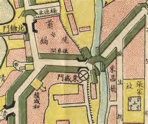 1935年《通化县街市全图》历史地图网