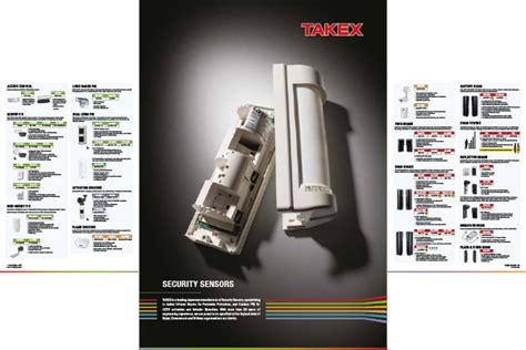 Security Sensors Product Catalogues Takex