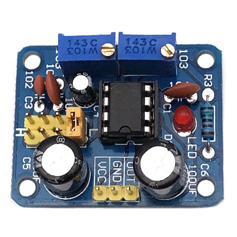 Pulse Module 1hz 200khz 5v 15v Square Wave Rectangular Wave Signal