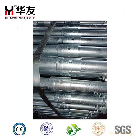 HDG Galvanized Mobile Scaffolding Ringlock Scaffolding System With SGS Certificated Scaffold