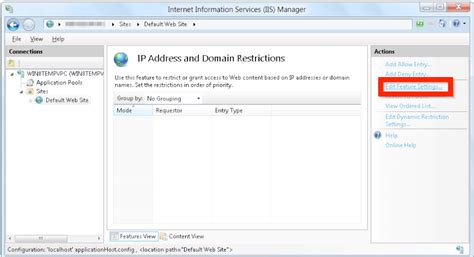 How To Configure IIS Restricted Access For OWA Acreto Io Knowledge Base