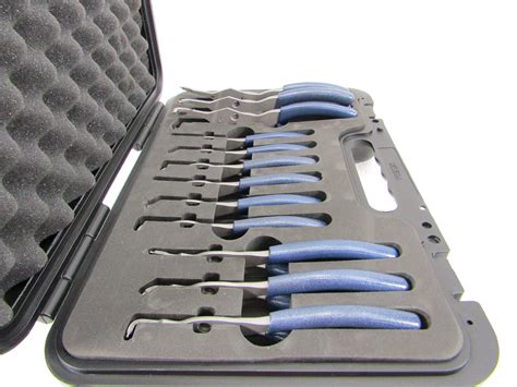 Snap On Tools Power Blue 12pc Quick Release Snap Ring Pliers Set Srpcr112mb