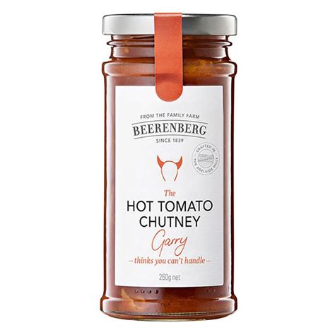 Beerenberg Hot Tomato Chutney Sri Manisan Sdn Bhd