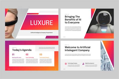 Artificial Intelligence Powerpoint Template Incl. ai & robot - Envato