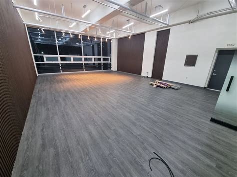 100평 대형사무실 바닥 마루데코타일 타일원칙 숨고 숨은고수