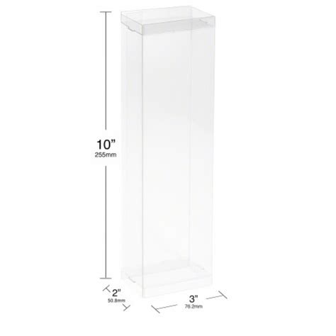 Dollsafe Clear Folding Display Box For Thin 8 5 9 5 Inch Dolls 3 W X 2
