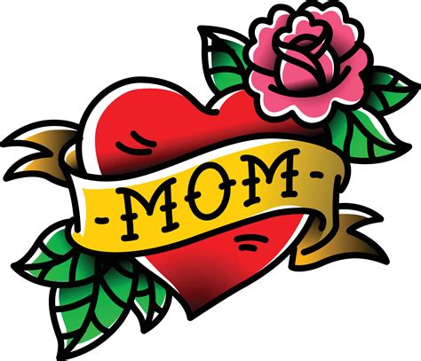 Mom Heart Tattoo